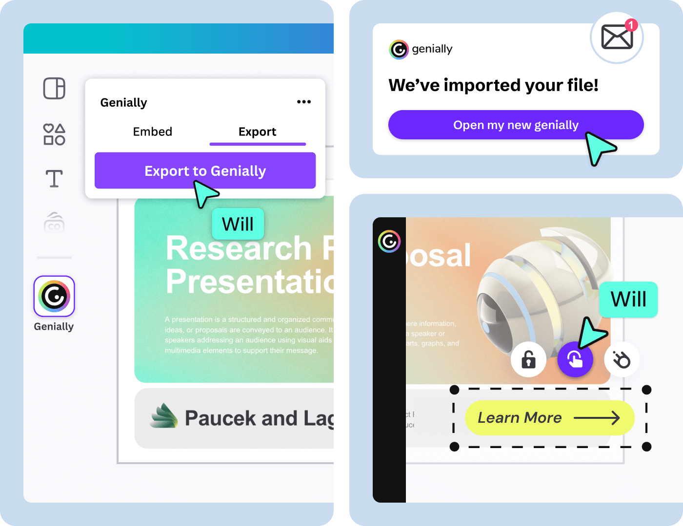 Conecta Genially y Canva | Genially